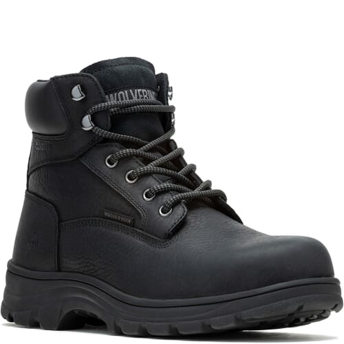 Wolverine Men's Carlsbad WP Safety Boots - Black | elliottsboots
