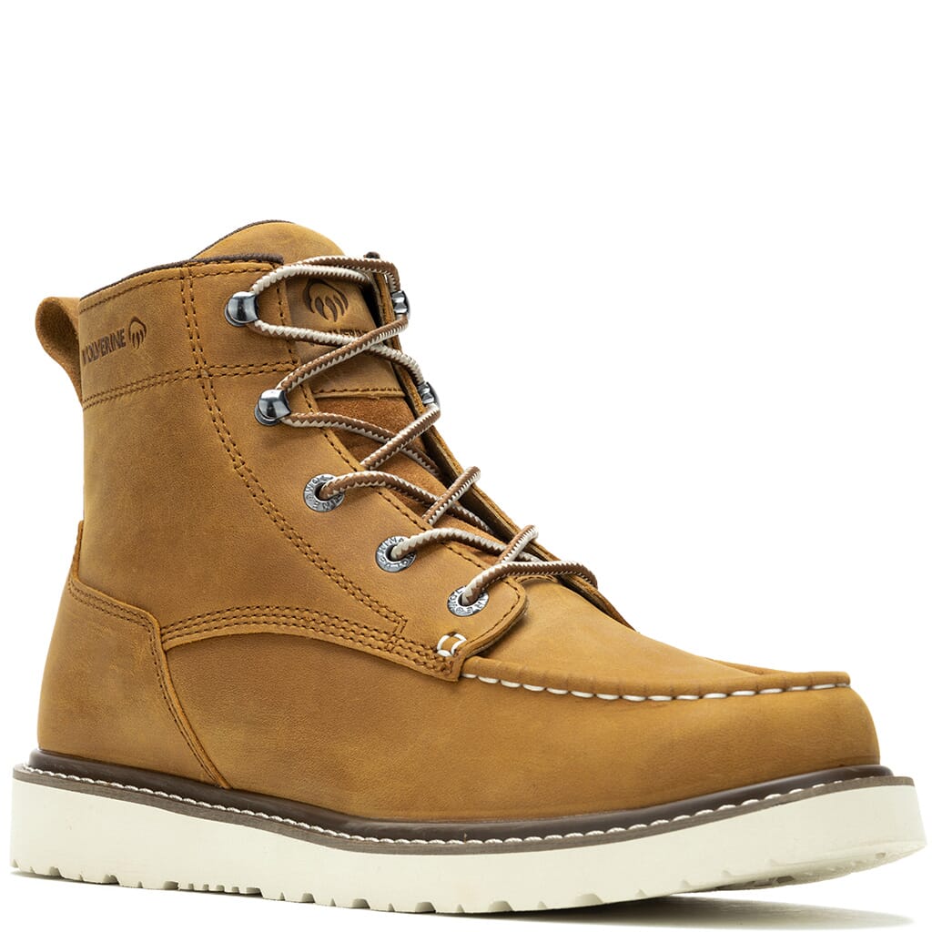 Wolverine Men's Trade Moc Work Boots - Tan | elliottsboots