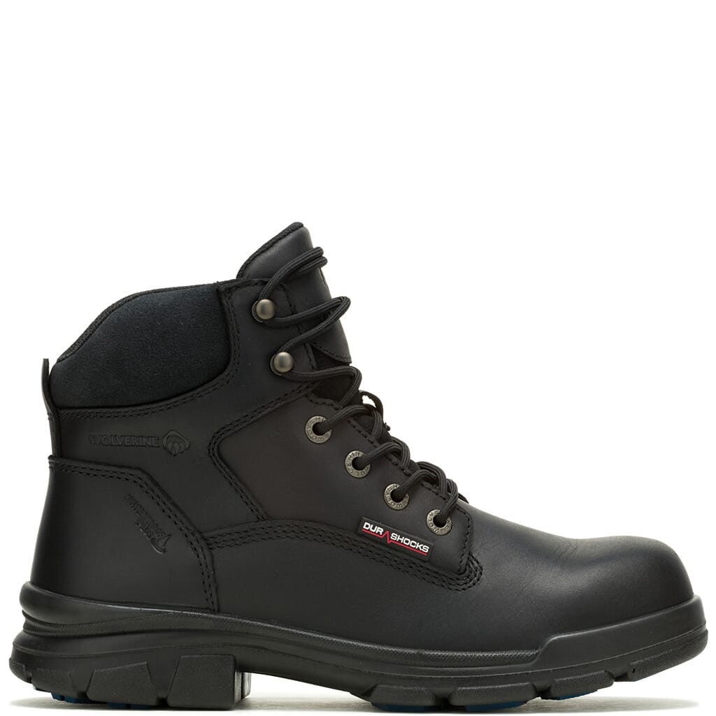 Wolverine Men's Durashocks SR Icon Safety Boots - Black | elliottsboots