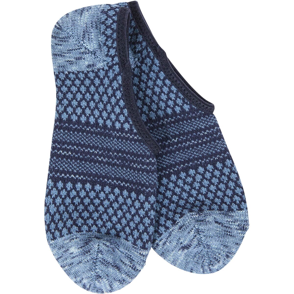 World's Softest Weekend Gallery Footsie Socks - Peacoat | elliottsboots