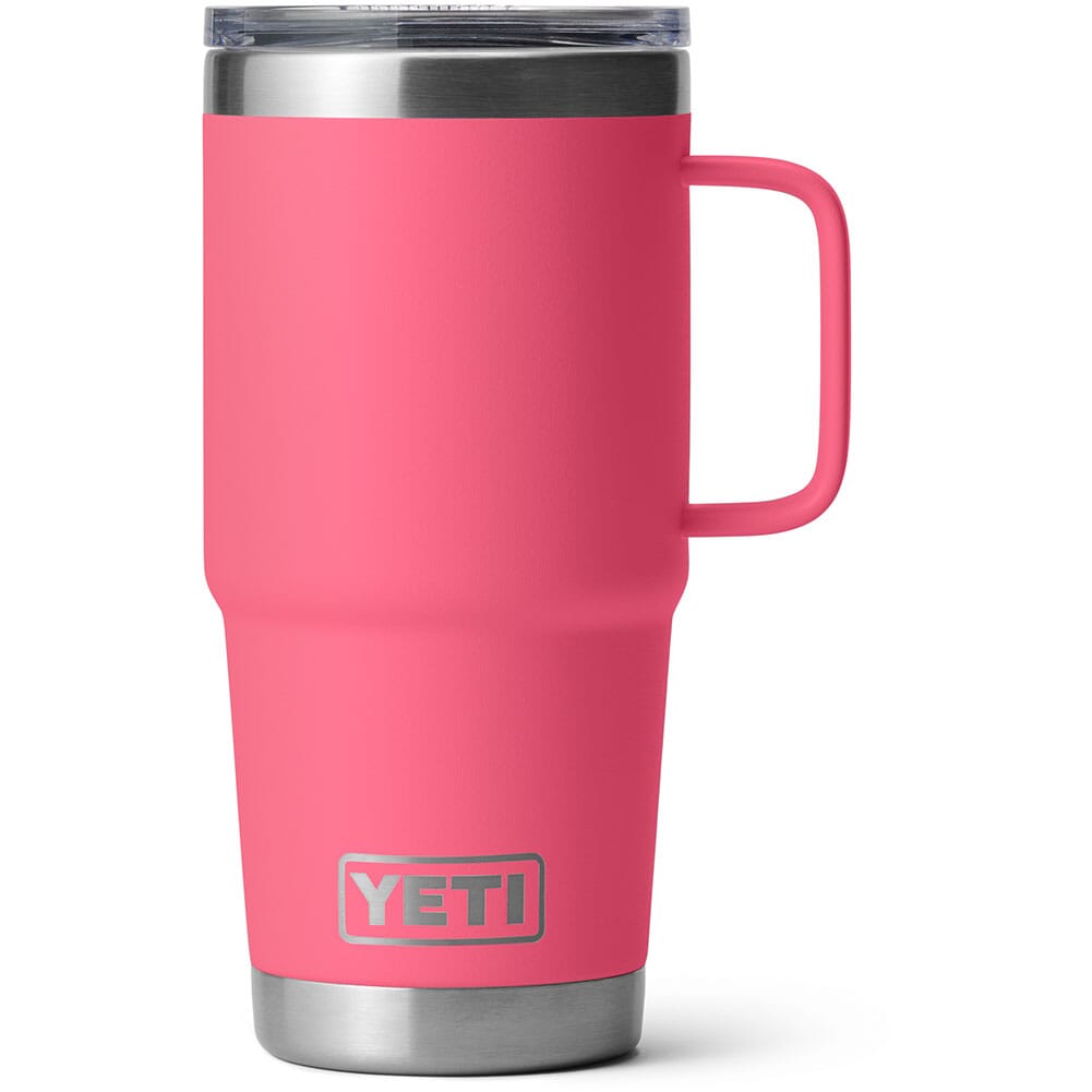 Yeti 20oz. Rambler Travel Mug with Lid - Tropical Pink | elliottsboots