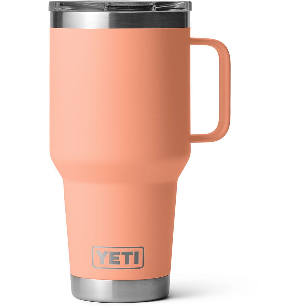 Yeti 30oz. Rambler Travel Mug with Lid - Lowcountry Peach | elliottsboots