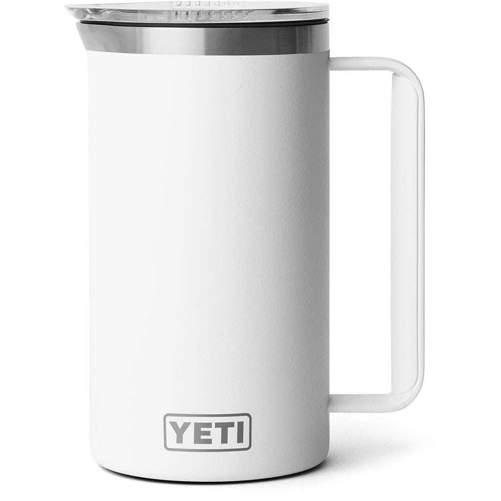 Yeti 64 oz Pitcher with Twist-To-Lock Lid - White | elliottsboots